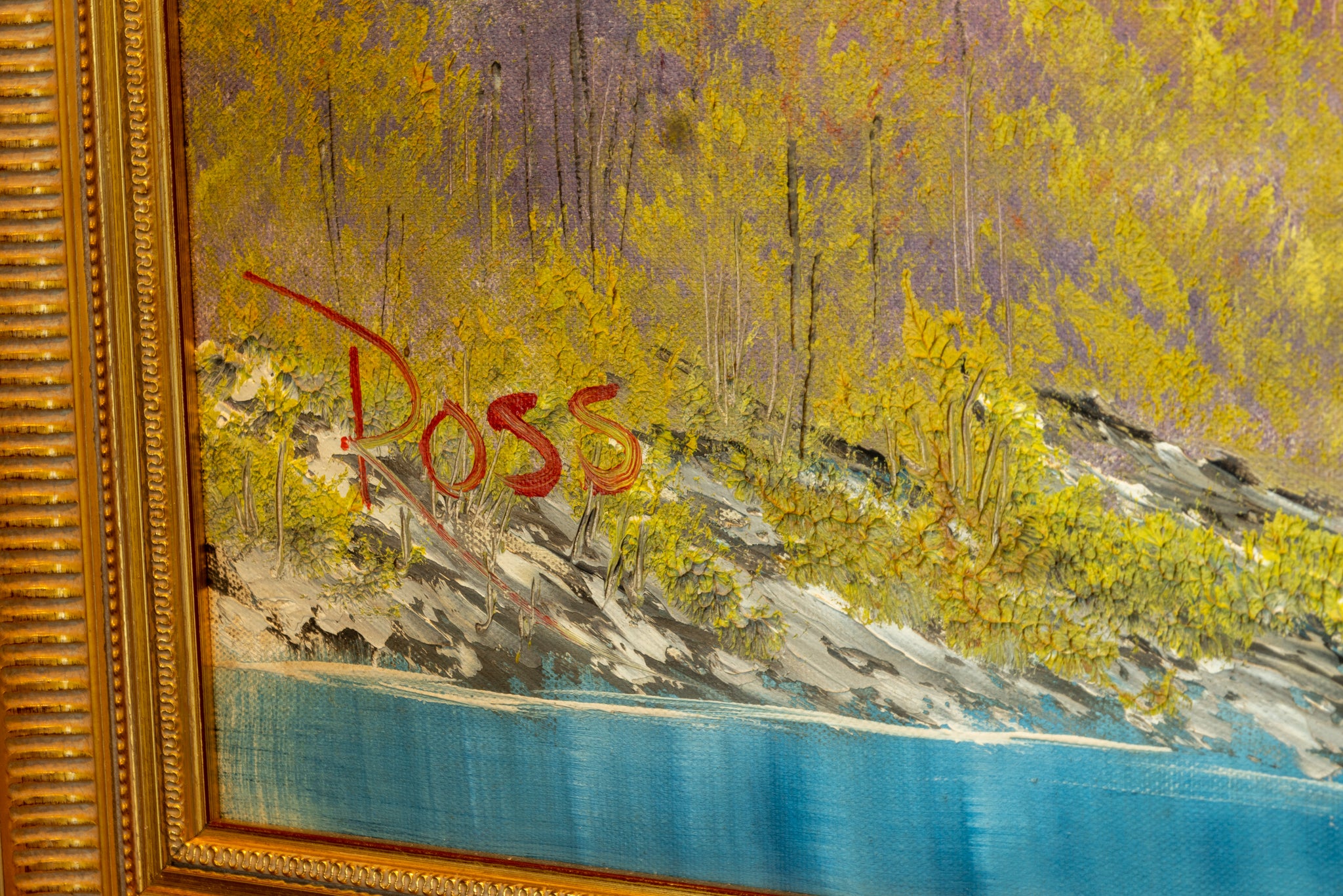 Bob Ross Original Painting from Season 1 Episode 1 of The Joy of ...