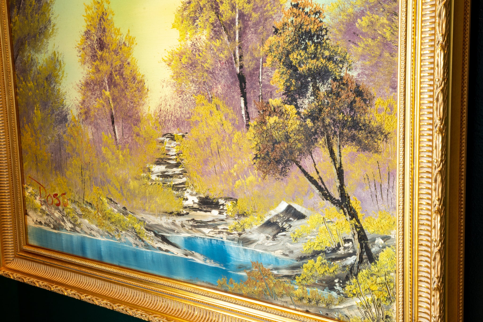 Bob Ross Original Painting from Season 1 Episode 1 of The Joy of ...