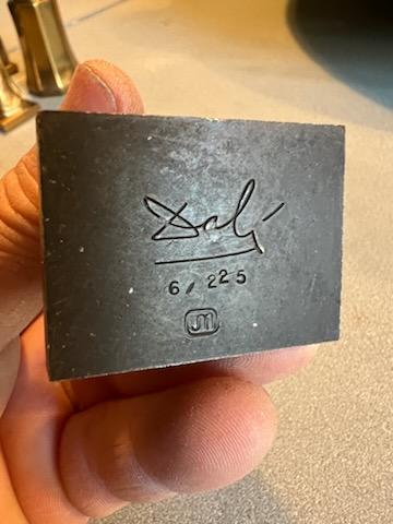 Salvador Dali Chess Set 32 Piece Bronze Sculpture Signed Edition of 22 ...